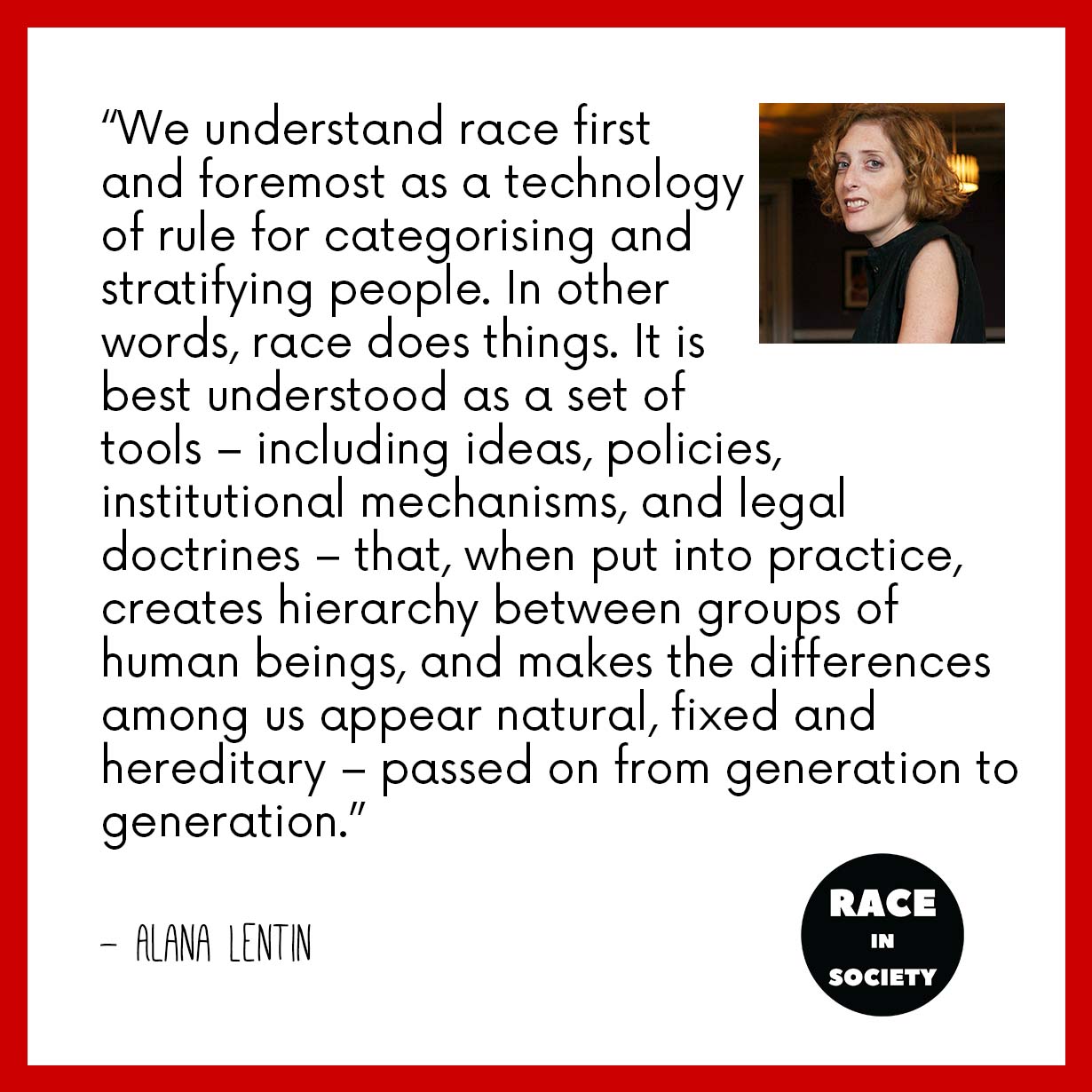 Race in Society – The Other Sociologist